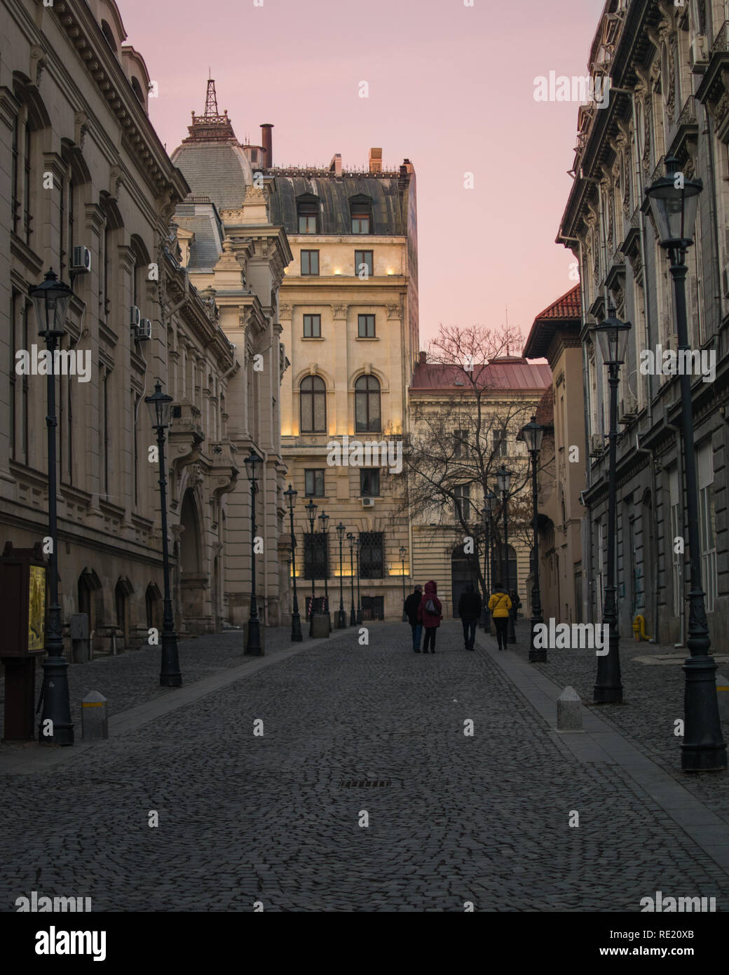 Old town bucharest hi-res stock photography and images - Alamy