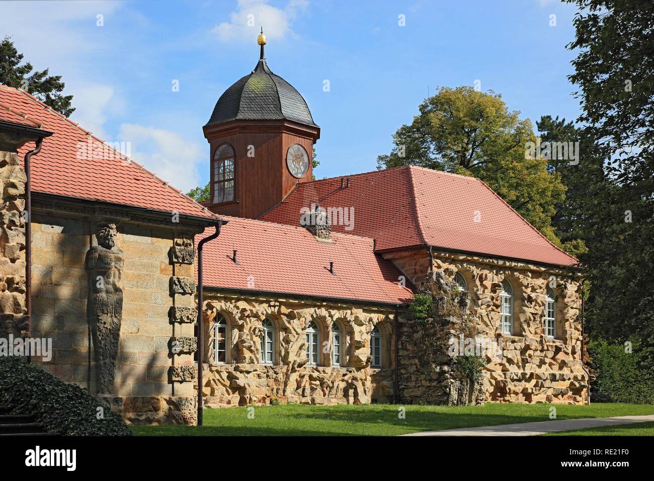 Old Castle in the Hermitage Palace in Bayreuth, Upper Franconia ...