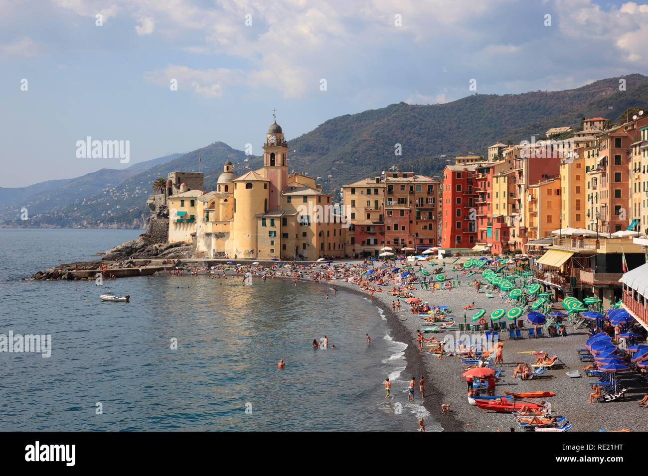 Camogli beaches hi-res stock photography and images - Alamy