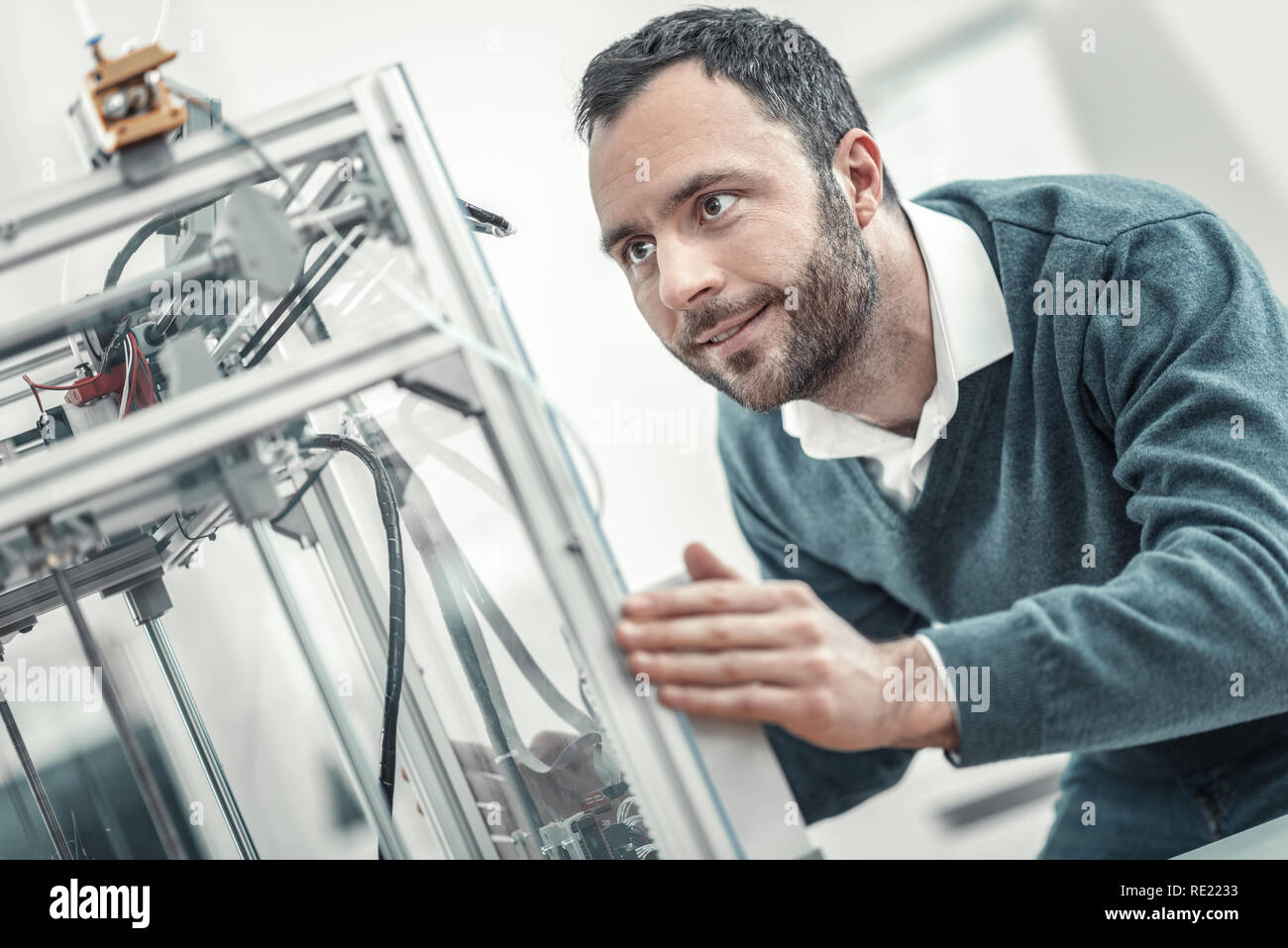 3d printer engineer hi-res stock photography and images - Alamy