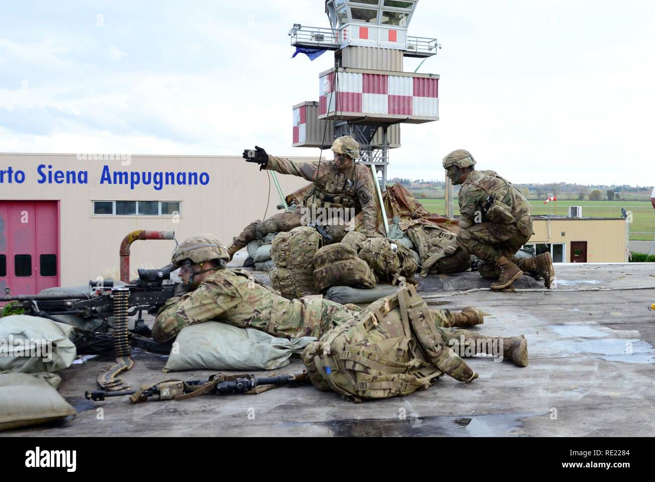 U.S. Army paratroopers from Company A, 1-503rd Infantry, 173rd Airborne ...