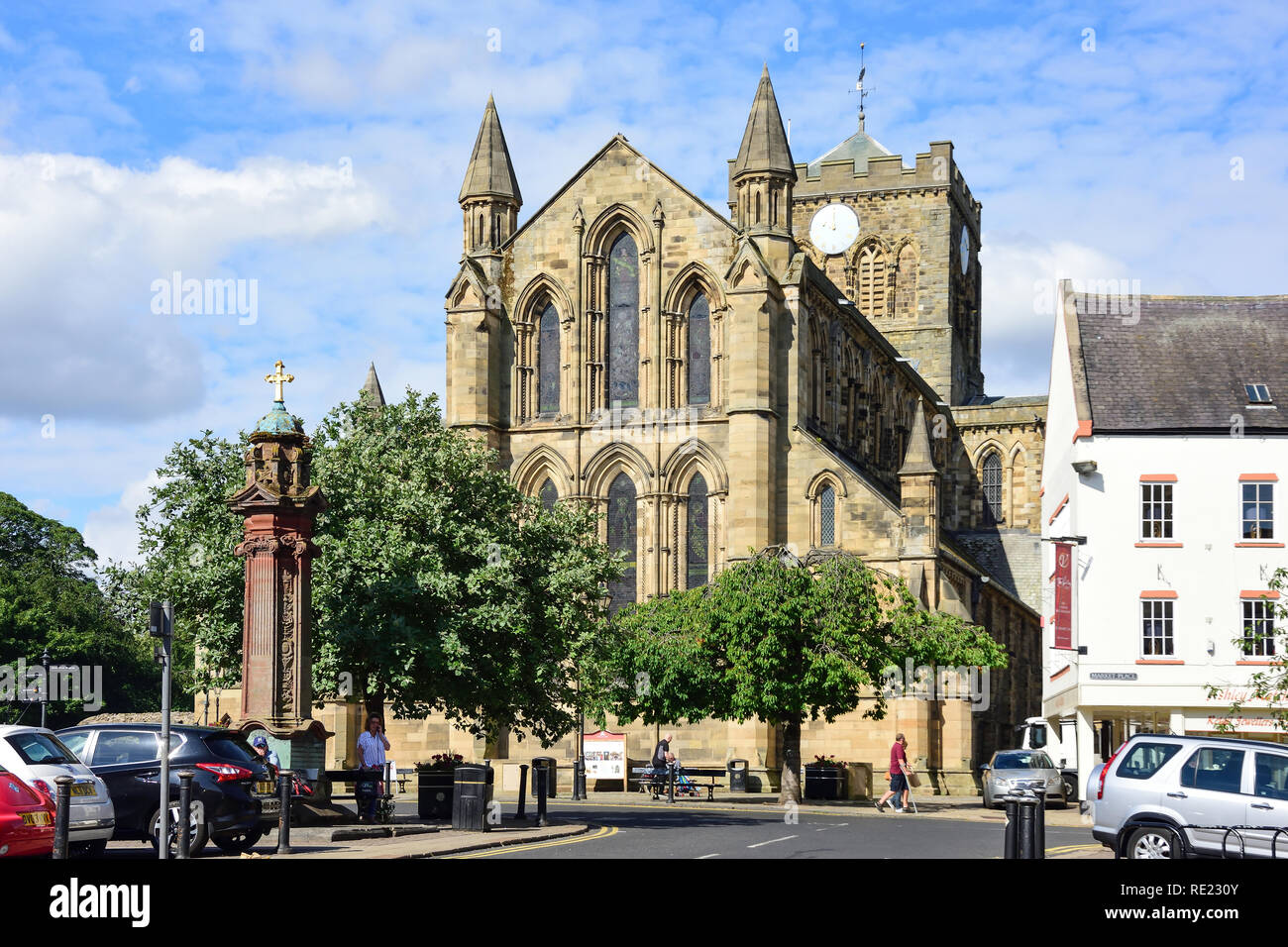 Hexham town centre hi-res stock photography and images - Alamy