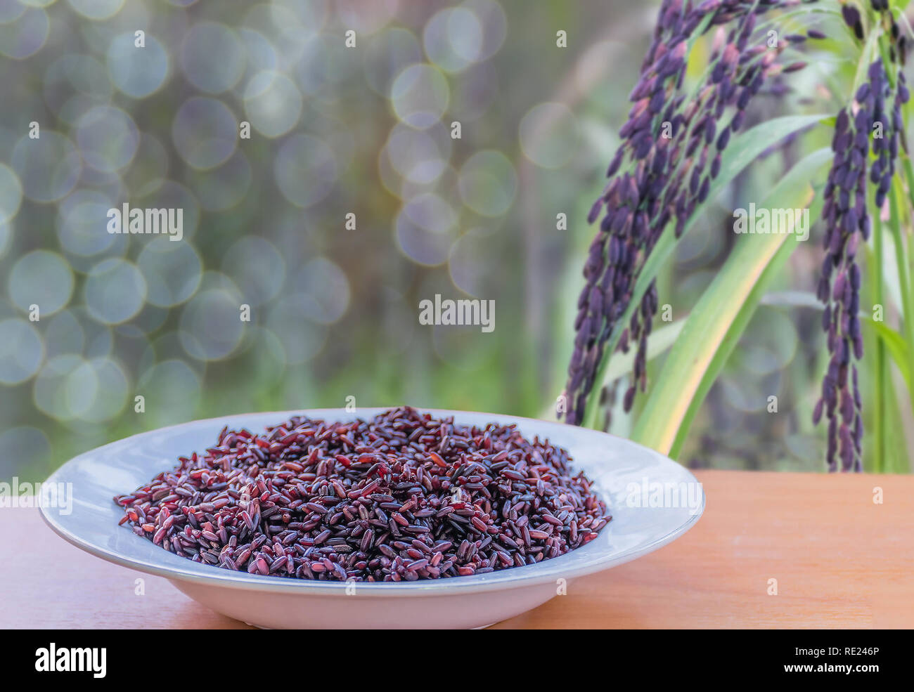 Black sticky rice hi-res stock photography and images - Alamy