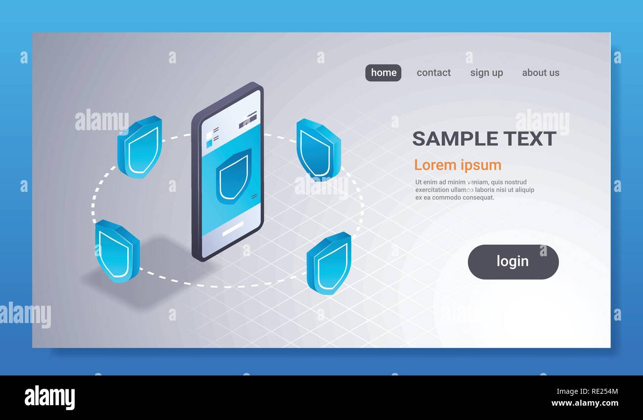 Online Privacy And Cartoon Stock Vector Images Alamy