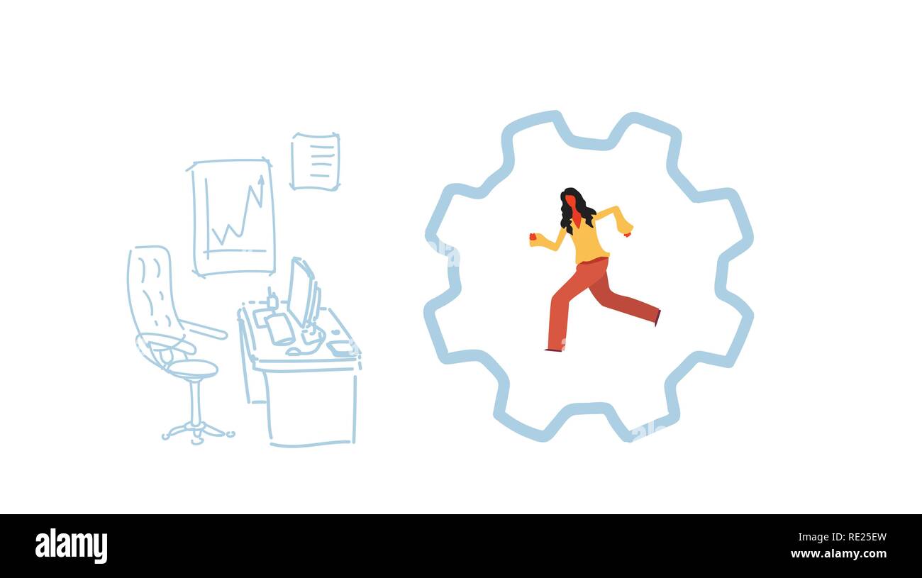 Running computer cartoon character hi-res stock photography and images ...