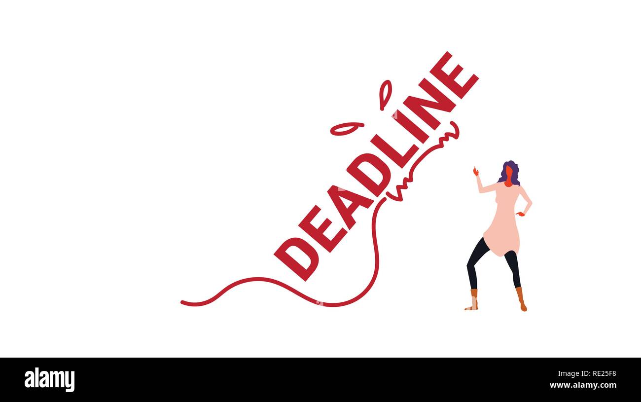 Woman stress overload hard Stock Vector Images - Alamy