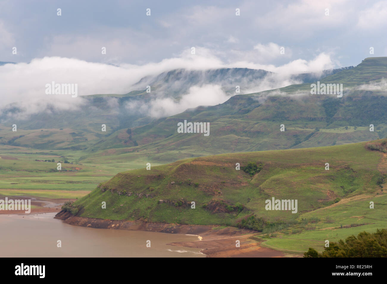 Cathkin Park, Central Drakensberg, Kwazulu Natal, South Africa Stock ...