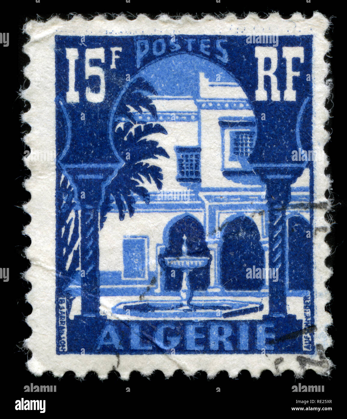 Postage stamp algeria hi-res stock photography and images - Alamy