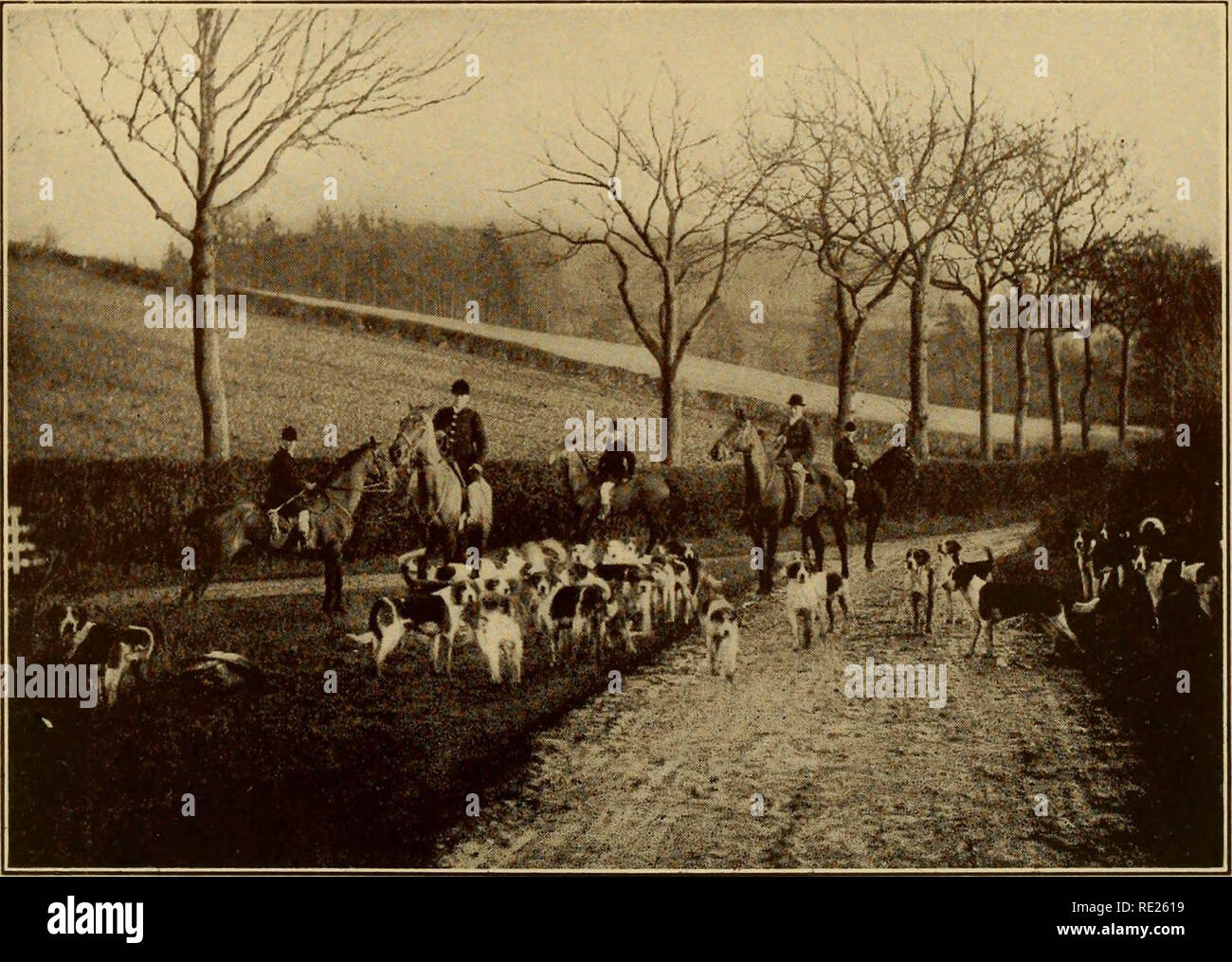"The hunting field with horse and hound in America, the British Isles ...