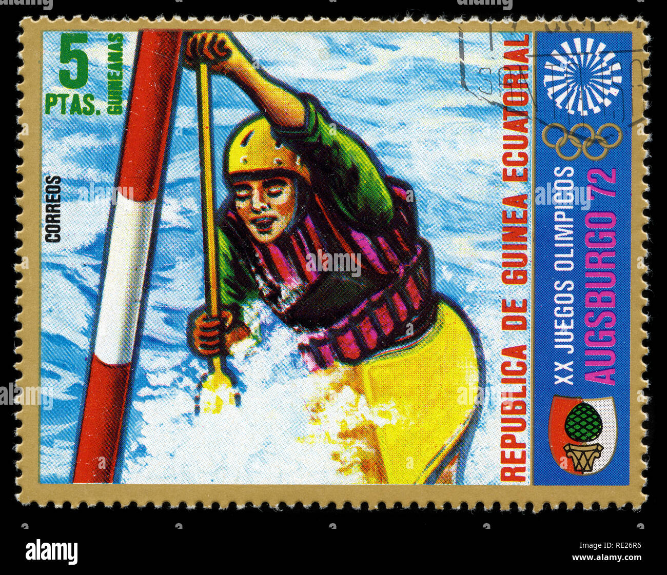 Postage stamp from Equatorial Guinea in the Summer Olympics 1972 ...