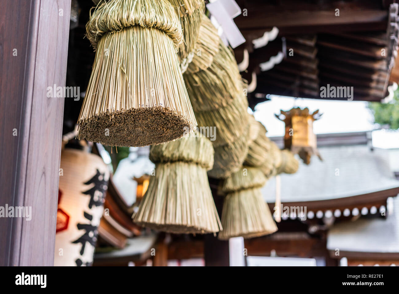 Japanese shrine rope hi-res stock photography and images - Alamy