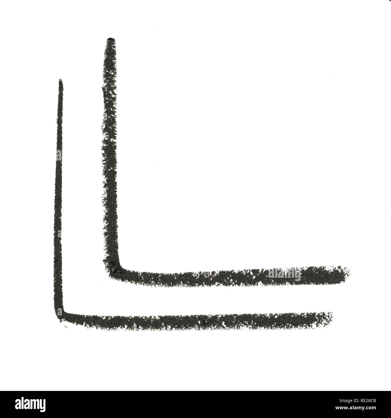 Beauty pencil smudge line hi-res stock photography and images - Alamy