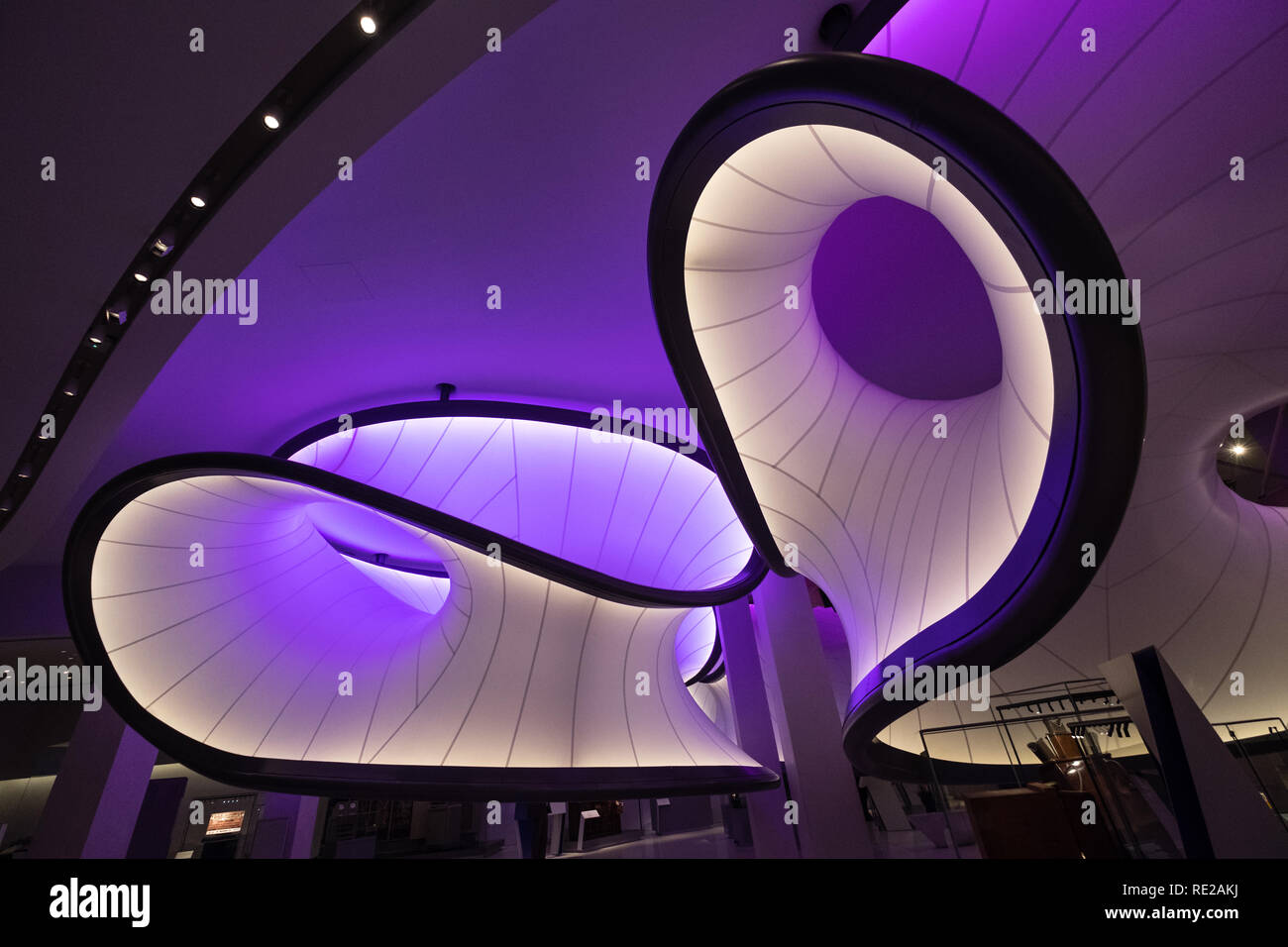 Winton Mathematics Gallery at the Science Museum, London, designed by ...