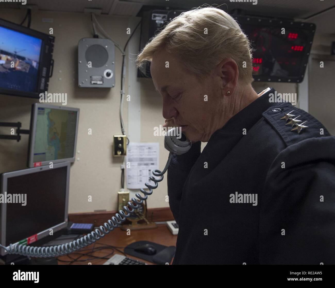 CORONADO, Calif. (Nov. 07, 2016) - Vice Adm. Nora W. Tyson, Commander ...
