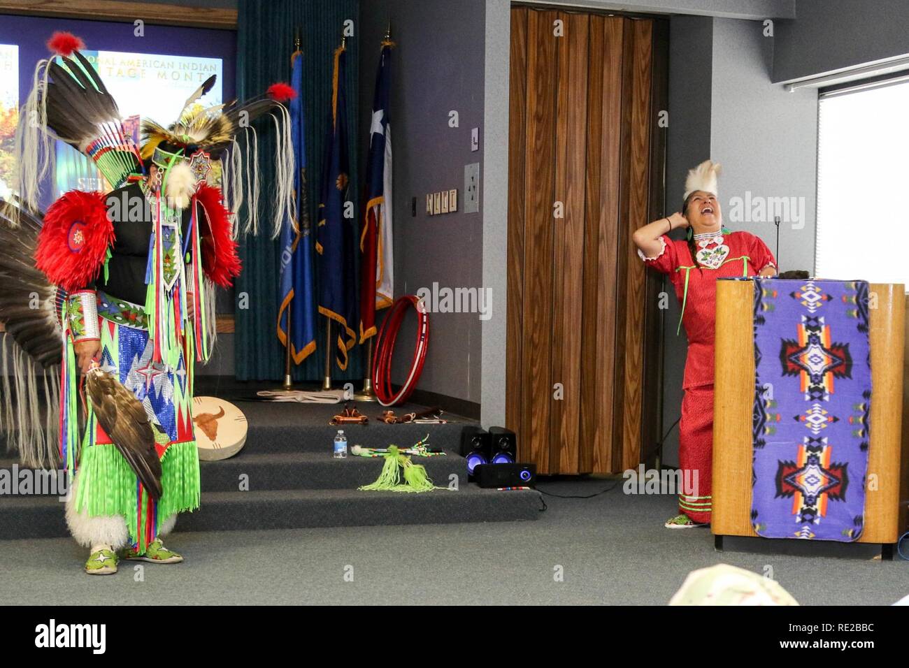 Lisa Pahsetopah, world champion Indian Fancy Dancer, teaches female ...