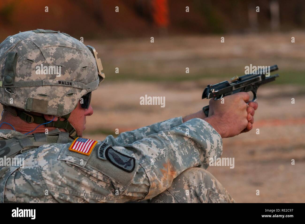 Staff Sgt. Thomas Walsh, with the 744th Engineer Company, 321st ...