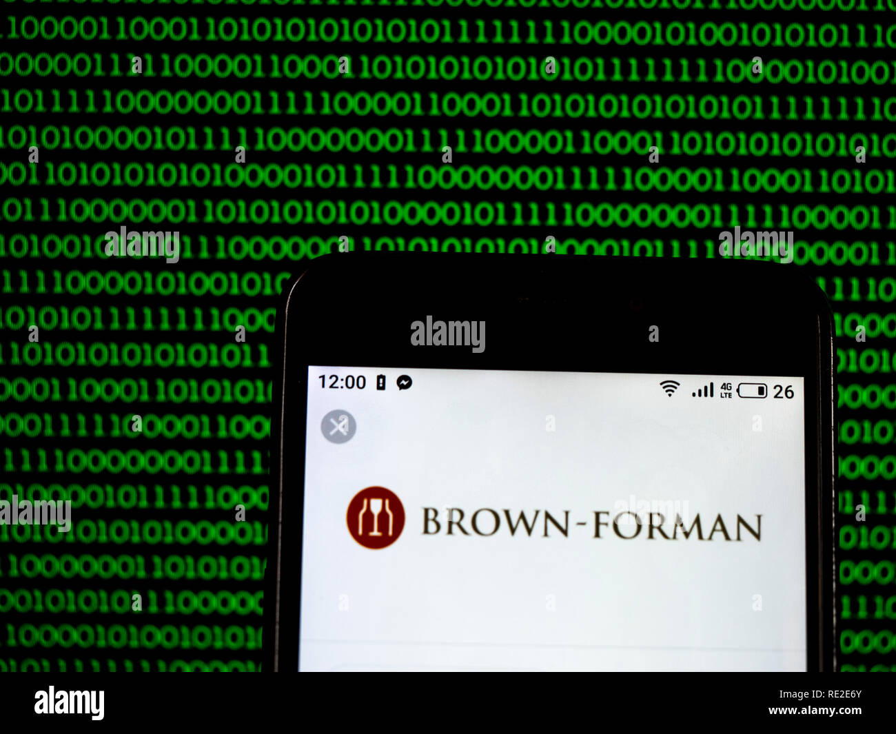 Brown forman logo hi-res stock photography and images - Alamy