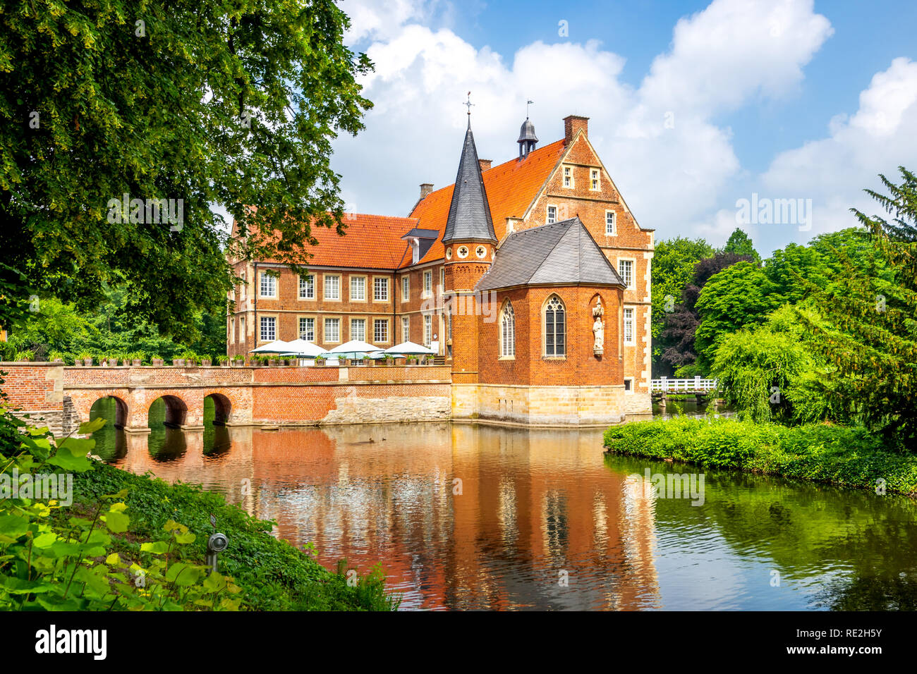Castle Huelshoff, Muenster, Germany Stock Photo - Alamy