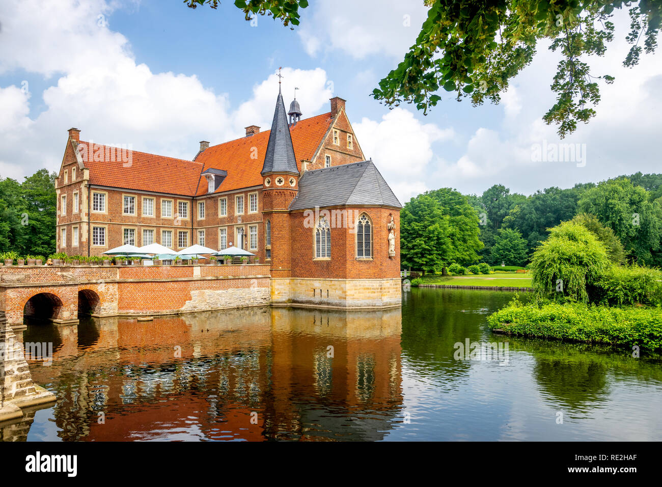 Castle Huelshoff, Muenster, Germany Stock Photo - Alamy