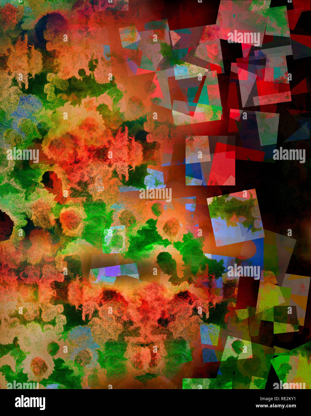 DIGITAL ART: Gift wrap design Stock Photo - Alamy