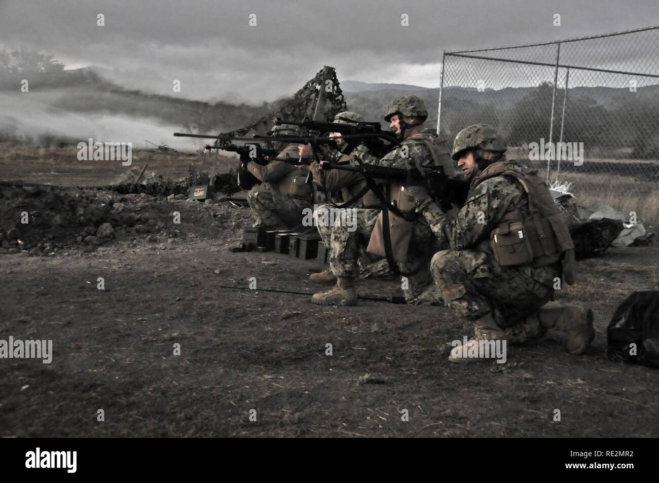 Fort Hunter Liggett, Ca. (Nov. 10, 2016) - Sailors assigned to Naval ...
