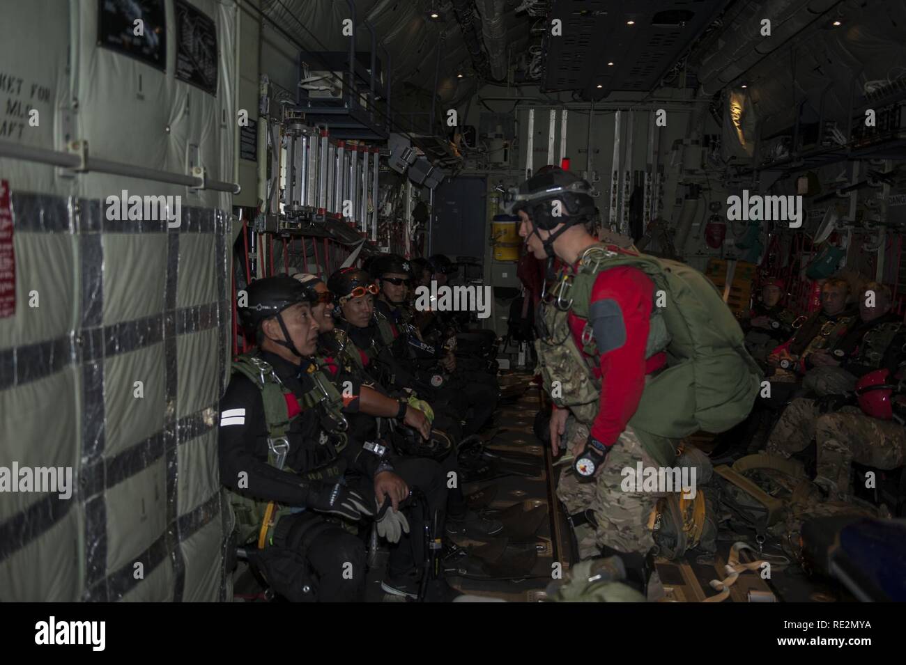 U.S. Air Force Airmen from the 31st Rescue Squadron and Japan Air Self ...