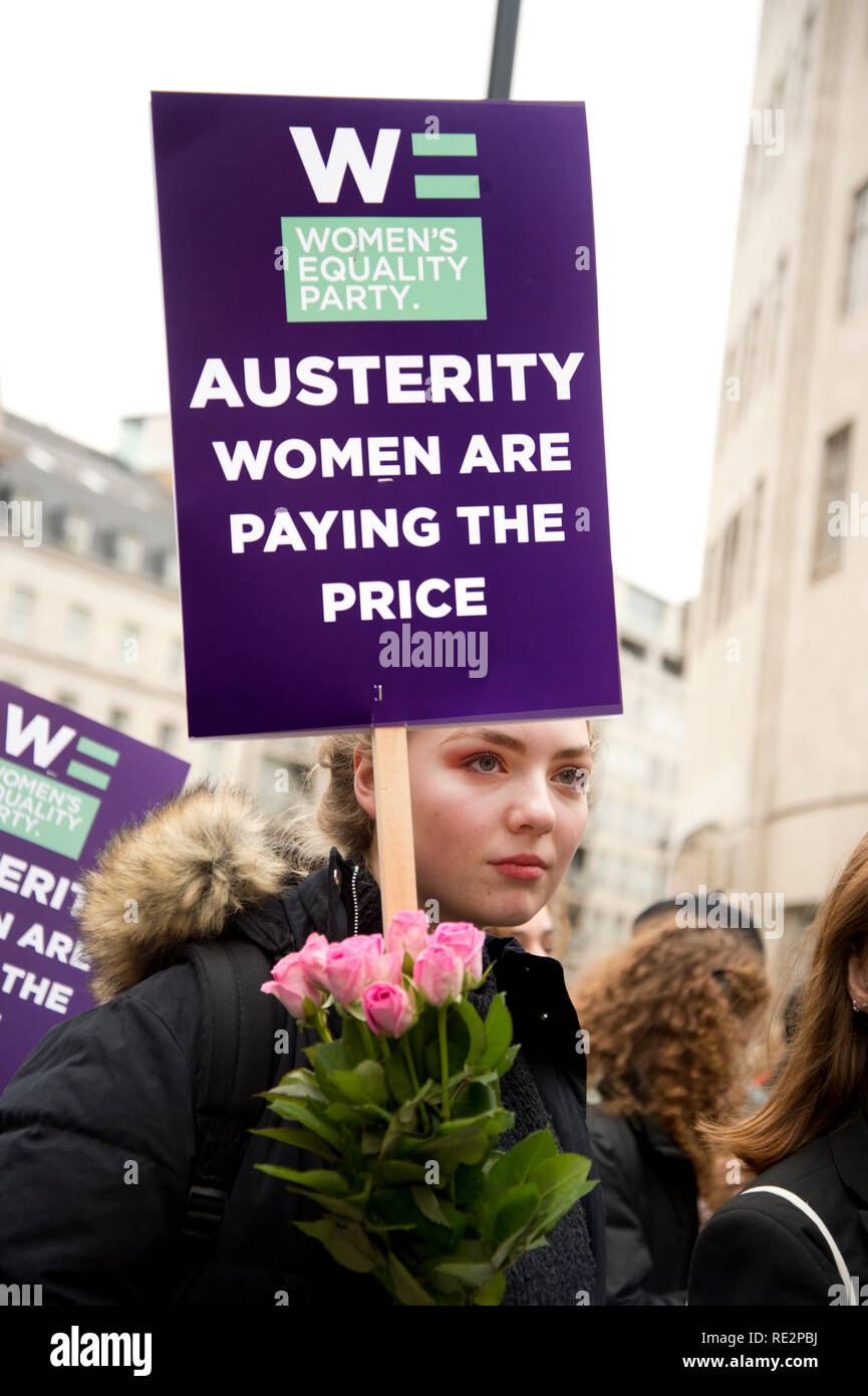 Woman equality demonstration hi-res stock photography and images - Alamy