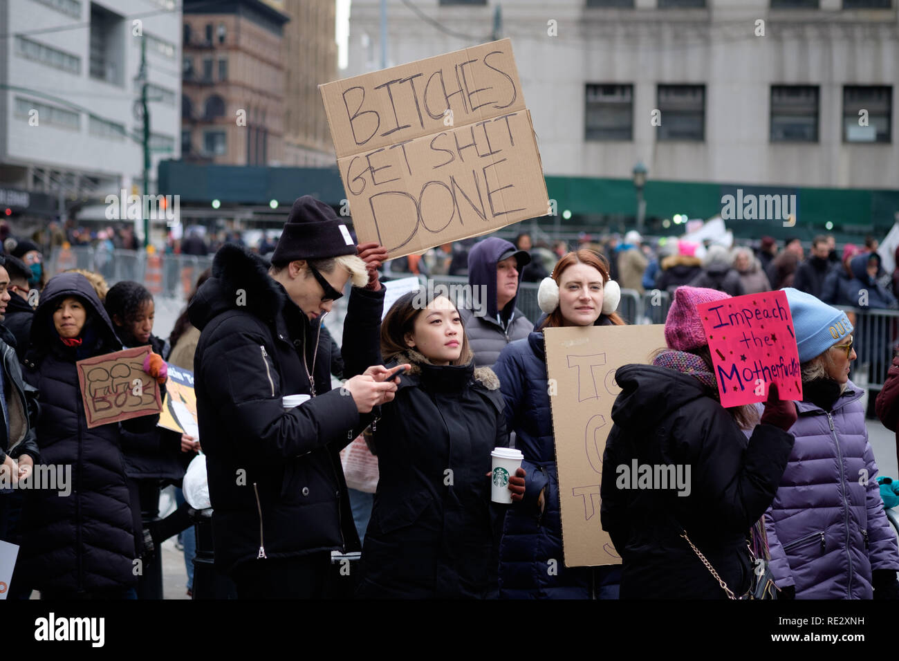 Unity signs at rally hi-res stock photography and images - Alamy