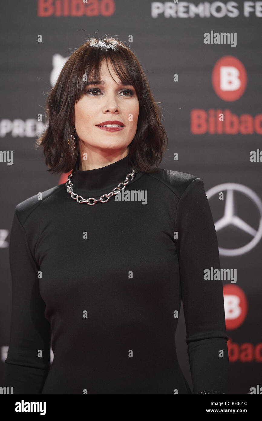 Celia freijeiro attends feroz awards hi-res stock photography and ...