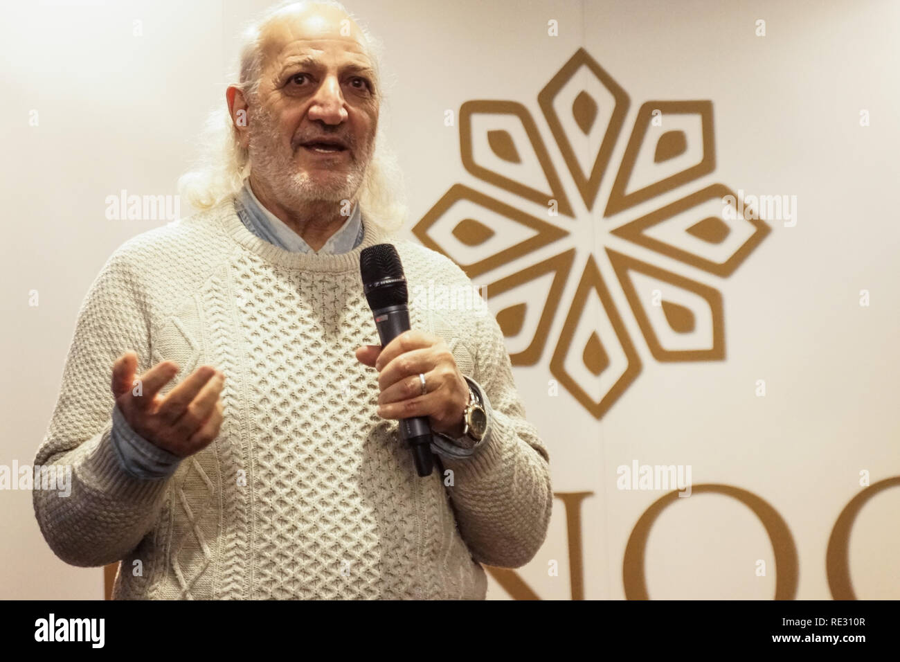 London, UK. 19th Jan 2019. Konooz Fine Art Exhibition and Auction of ...