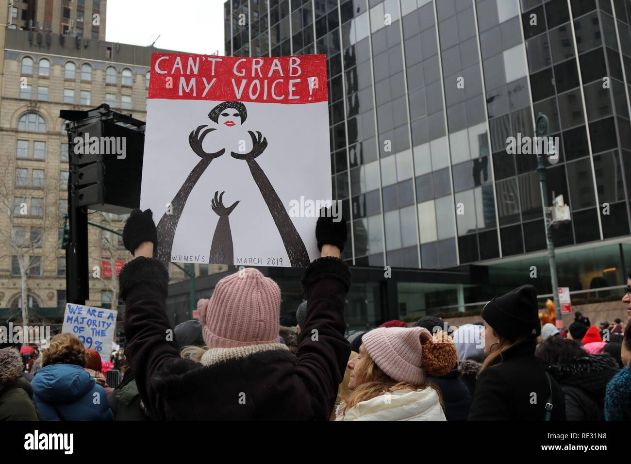 Us feminist parade hi-res stock photography and images - Alamy