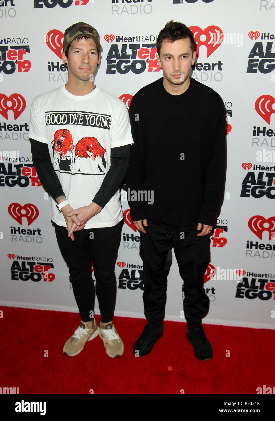 Josh dun and tyler joseph hi-res stock photography and images - Alamy