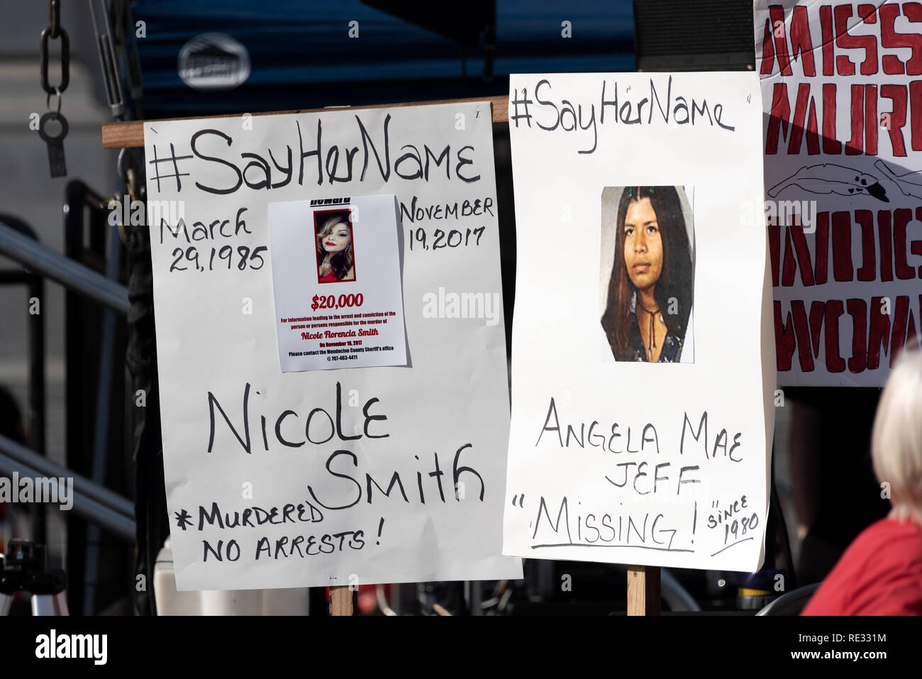 Missing and murdered women indigenous hi-res stock photography and ...
