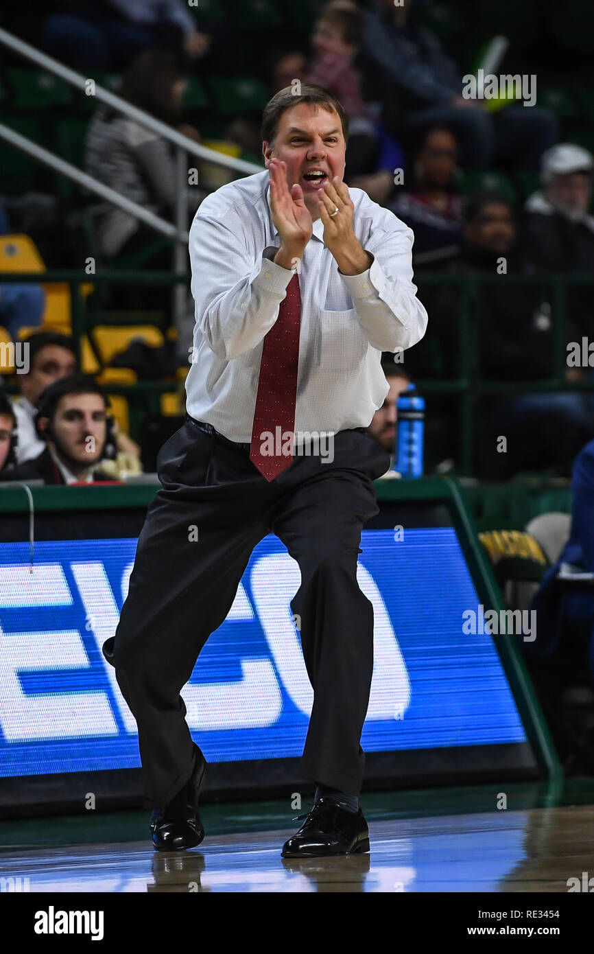 Virginia, USA. Fordham Head Coach JEFF NEUBAUER yells at his team ...