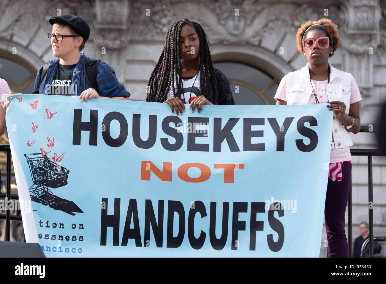 Homeless protest hi-res stock photography and images - Alamy