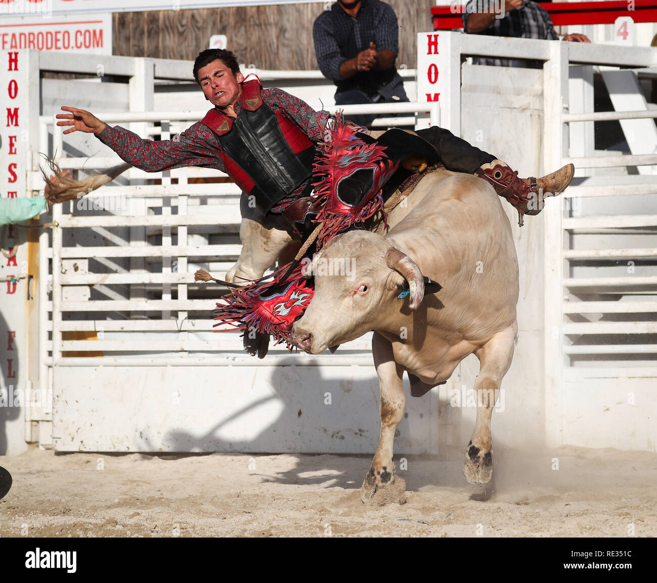 Homestead, Florida, USA. 19th Jan, 2019. Hollywood Flores (67) competes ...