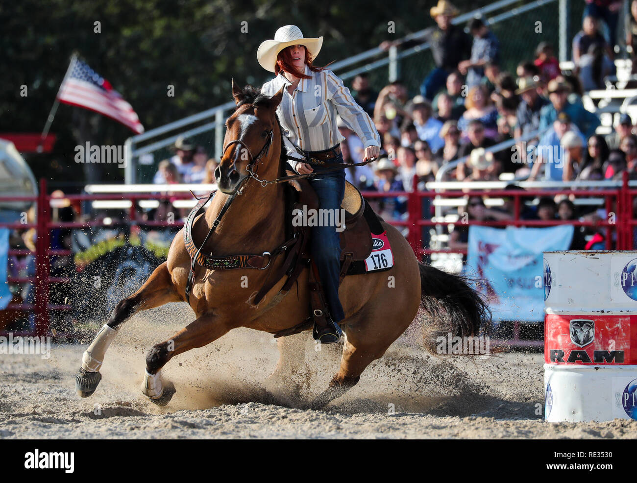 Homestead, Florida, USA. 19th Jan, 2019. Rebecca Weiner (176) competes ...