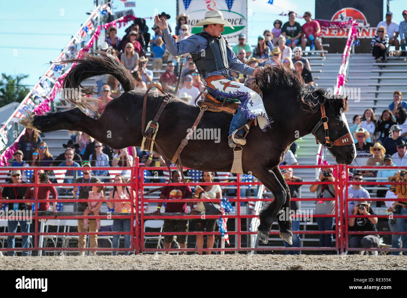 Homestead, Florida, USA. 19th Jan, 2019. LeRoy Eash (188) competes in ...