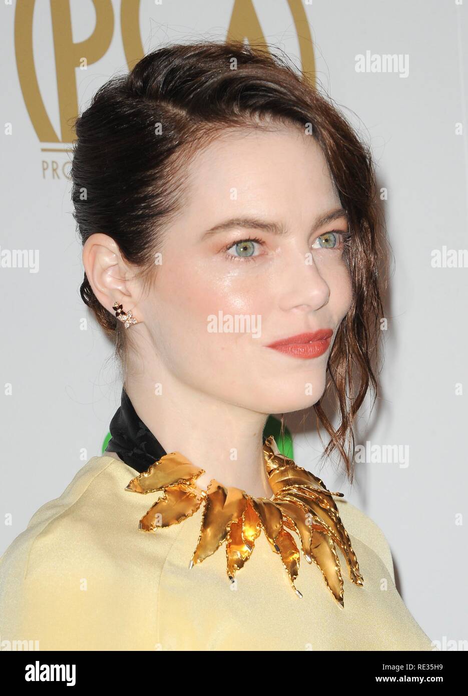 Emma Stone at arrivals for 30th Annual Producers Guild Awards (PGAs ...