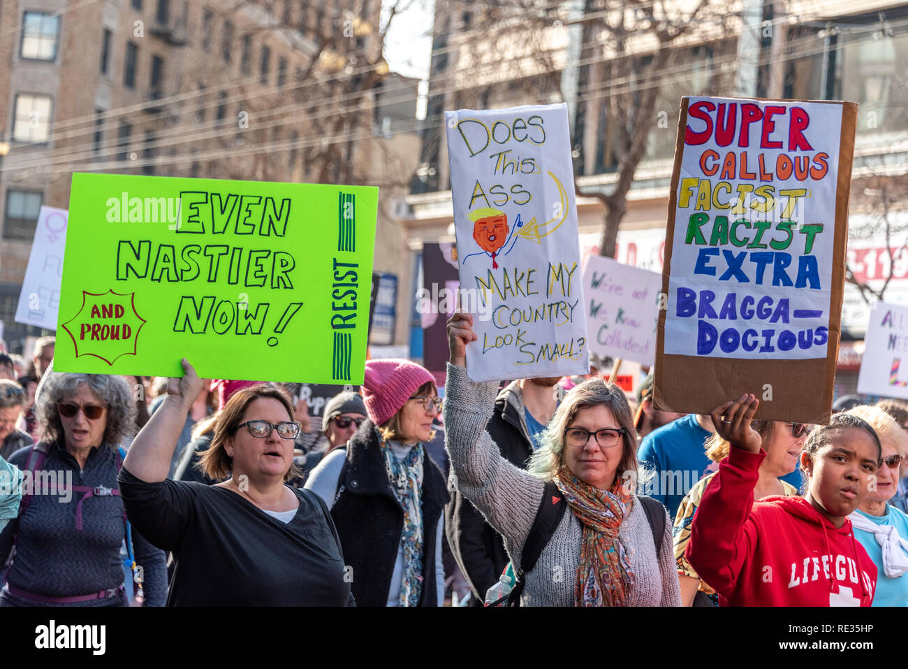Anti racism signs hi-res stock photography and images - Alamy