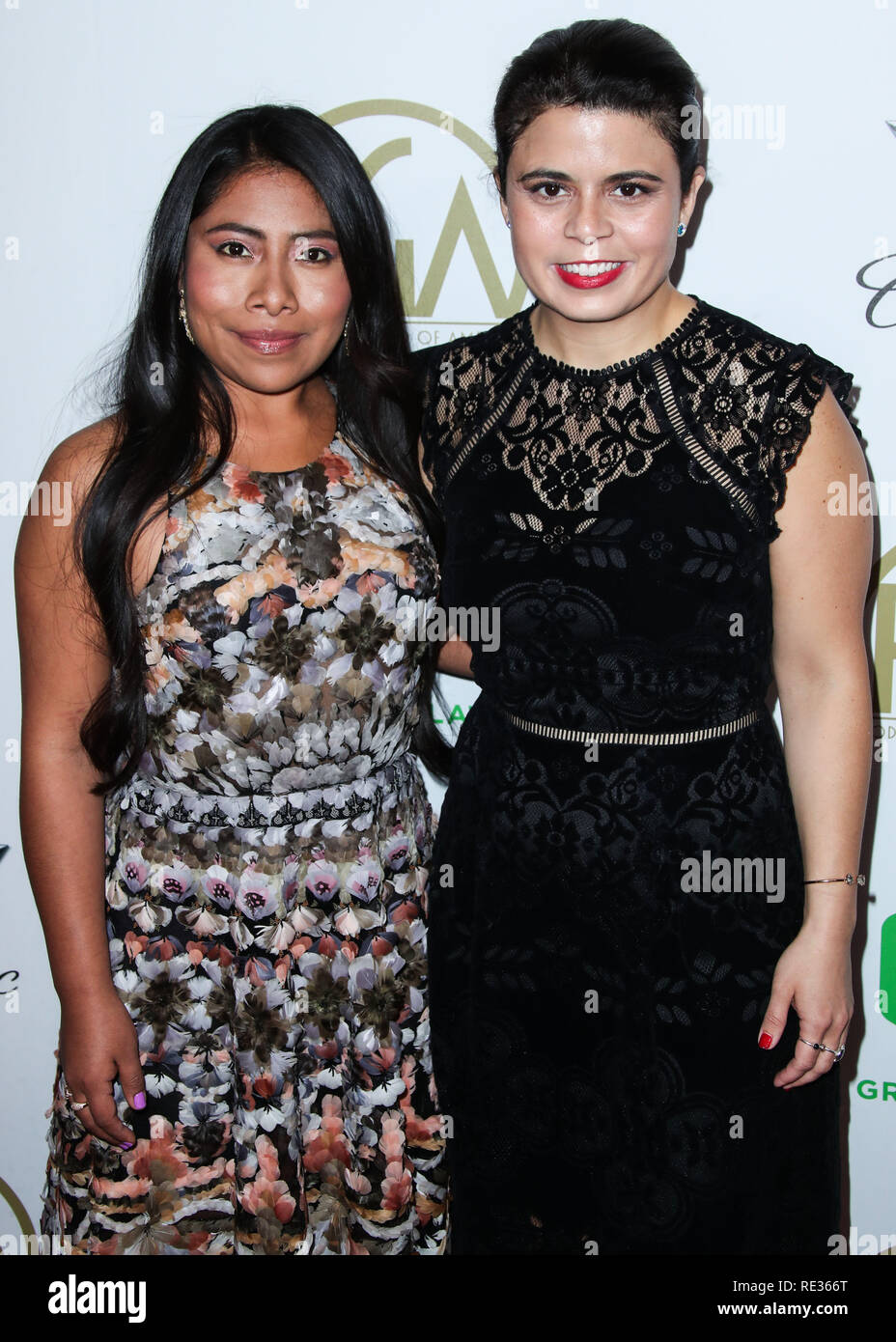 Los Angeles, USA. 19th Jan 2019. Actresses Yalitza Aparicio and ...