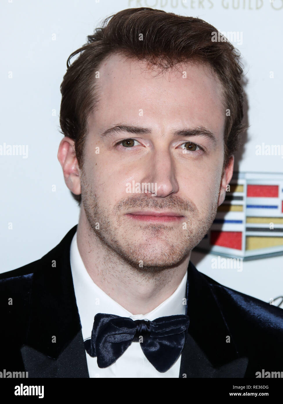 Los Angeles, USA. 19th Jan 2019. Actor Joseph Mazzello arrives at the ...