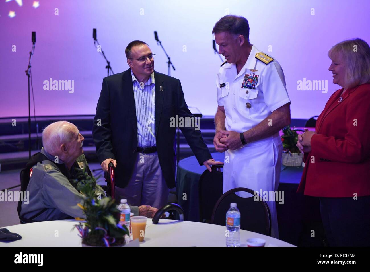 JACKSONVILLE, Fla. (November 11, 2016) Rear Adm. Sean Buck, commander ...