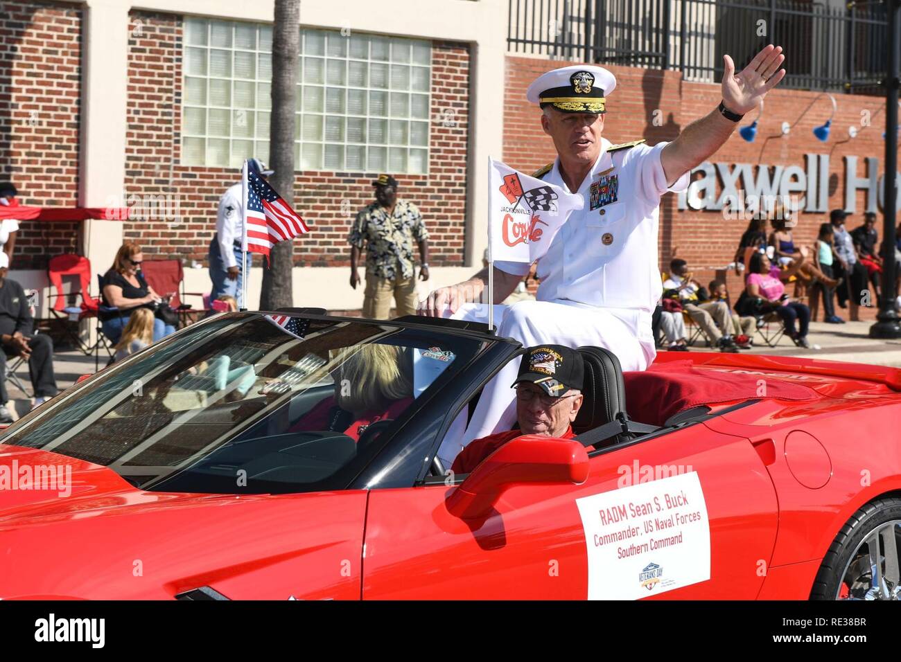 JACKSONVILLE, Fla. (November 11, 2016) Rear Adm. Sean Buck, commander ...