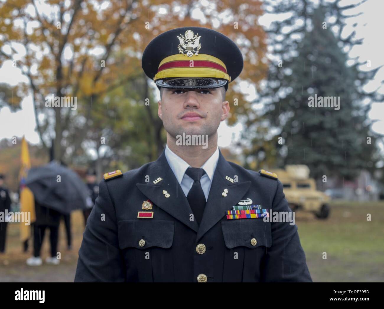 U.S. Army National Guard 1st Lt. Jay Falcon from the New Jersey Army ...