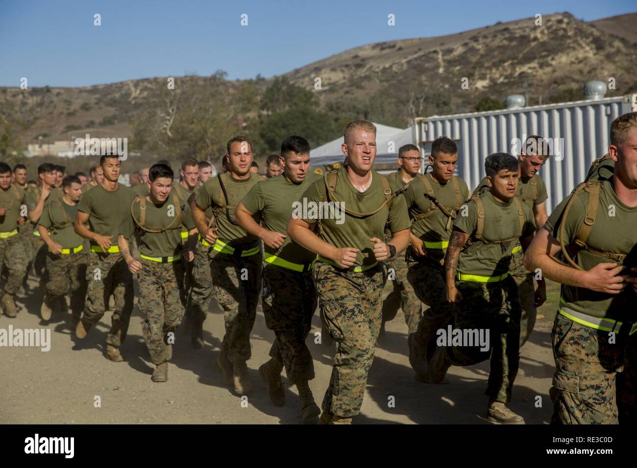 Marines with 2nd Battalion, 1st Marine Regiment, 1st Marine Division ...