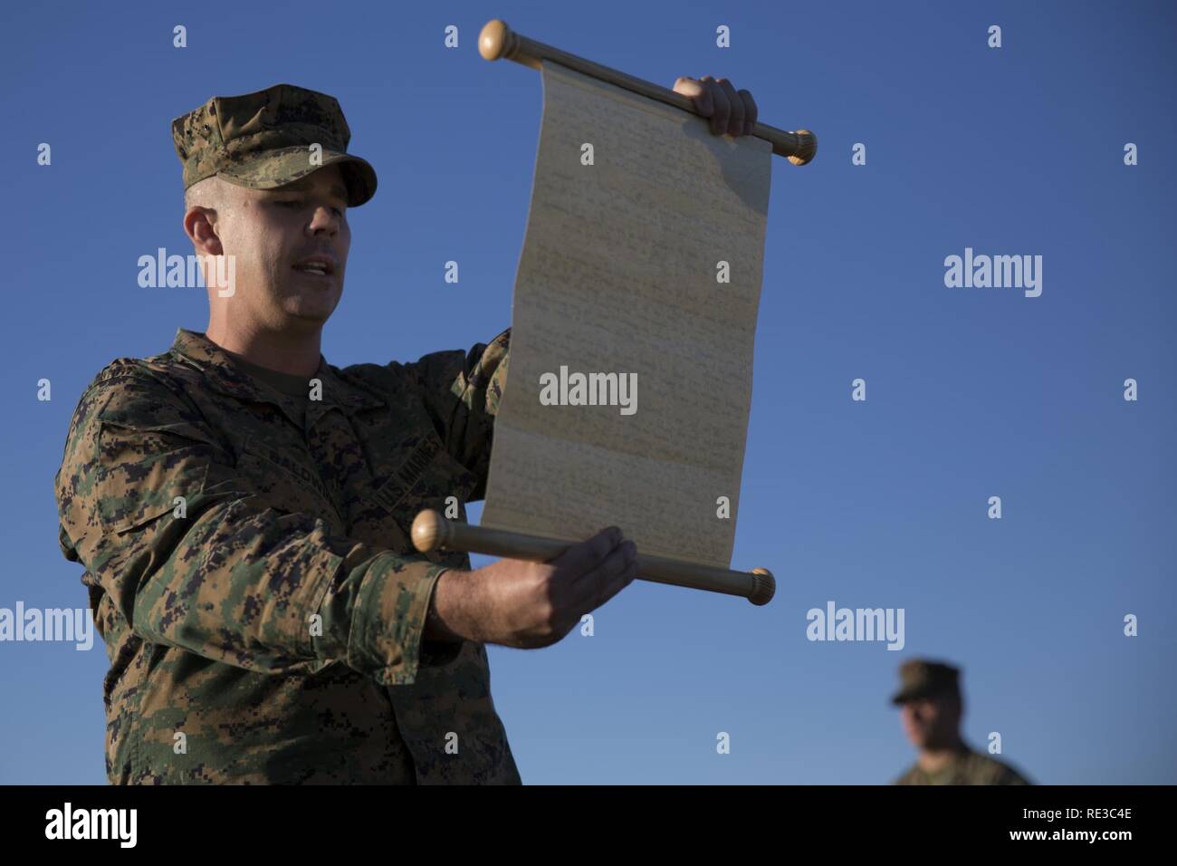 Chief Warrant Officer 3 Mark L. Baldwin, the adjutant for Special ...
