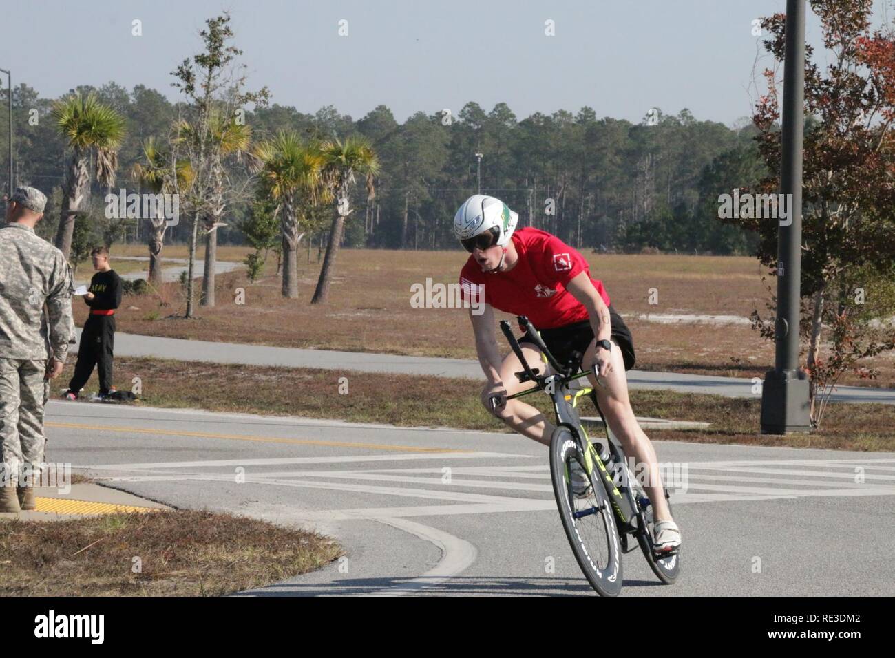 Cpt. Barret leHardy, assigned to the 92nd Engineer Battalion on Fort ...