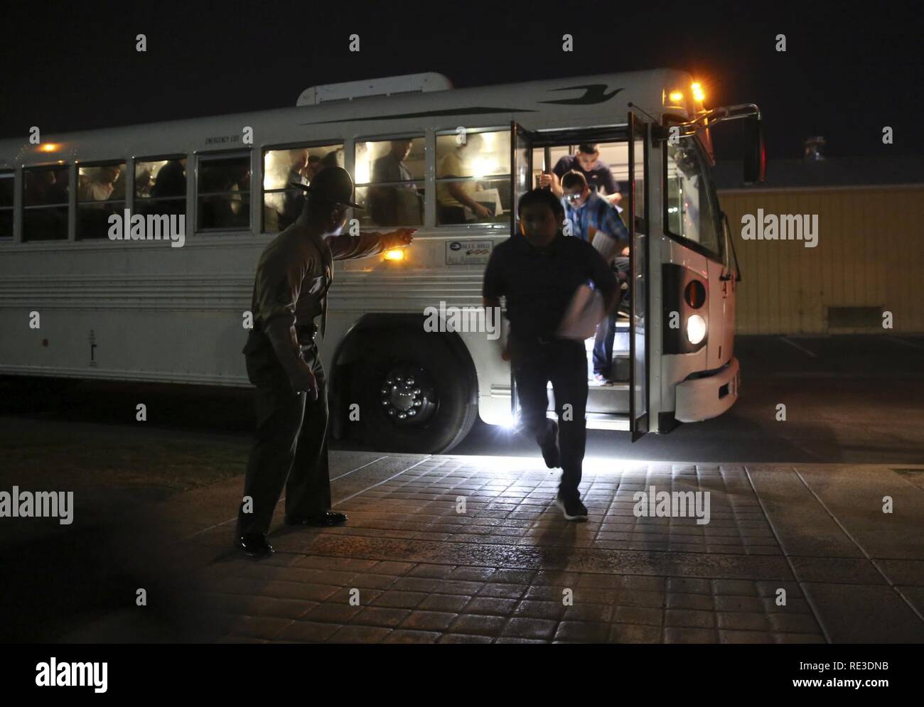 New recruits of Echo Company, 2nd Recruit Training Battalion, are ...