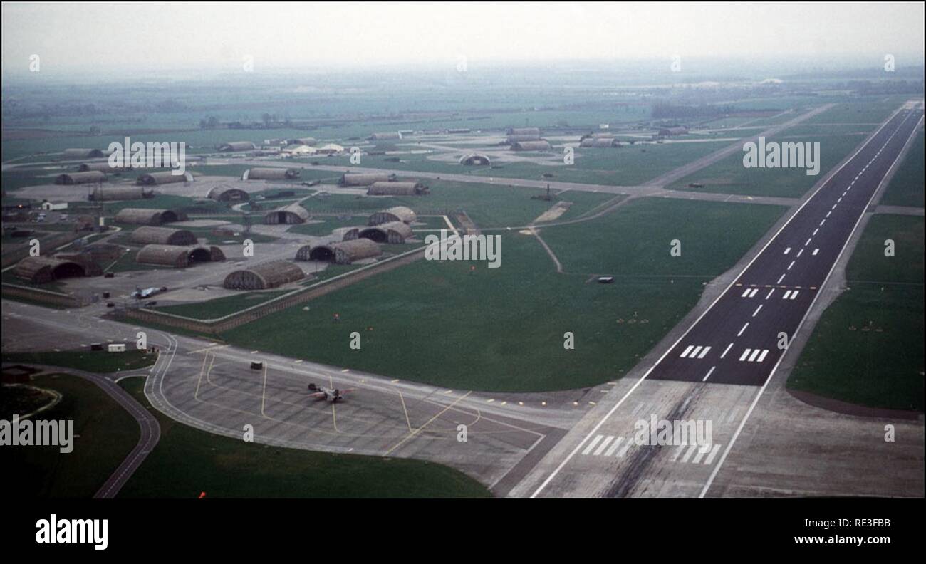 The 20th Fighter Wing was stationed at Royal Air Force Upper Heyford ...